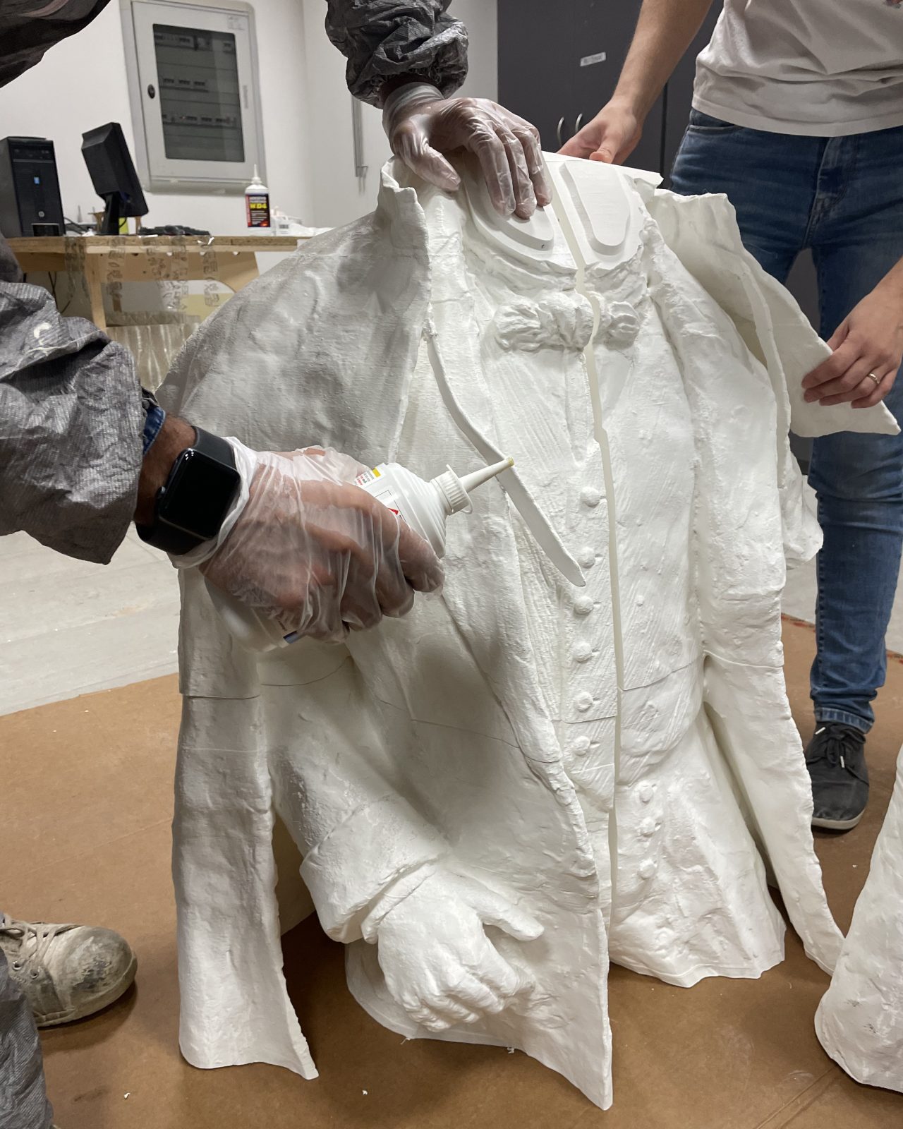 STATUA DI JOSEF RESSEL - FABLABVENEZIA